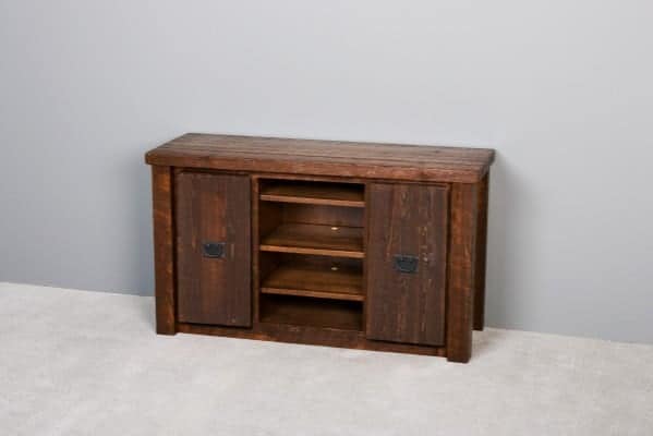 Barnwood 52 Inch TV Stand - Viking Log Furniture