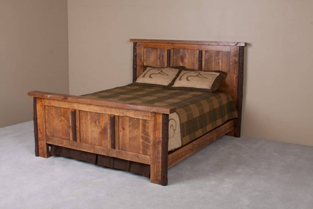Rustic Beds - Viking Log Furniture