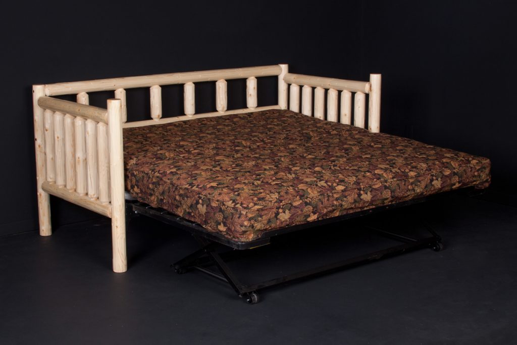 Log Day Bed - Viking Log Furniture