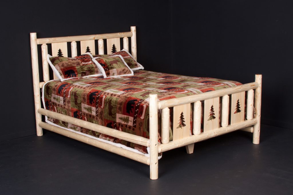 Rustic Beds - Viking Log Furniture