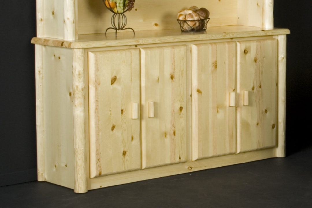 Log Buffet - Viking Log Furniture