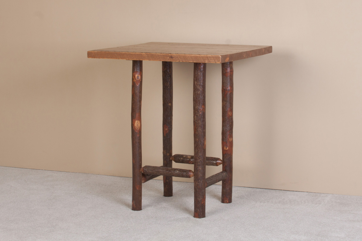 Sawtooth Hickory Pub Table Viking Log Furniture Sawtooth Hickory Pub Table Viking Log Furniture