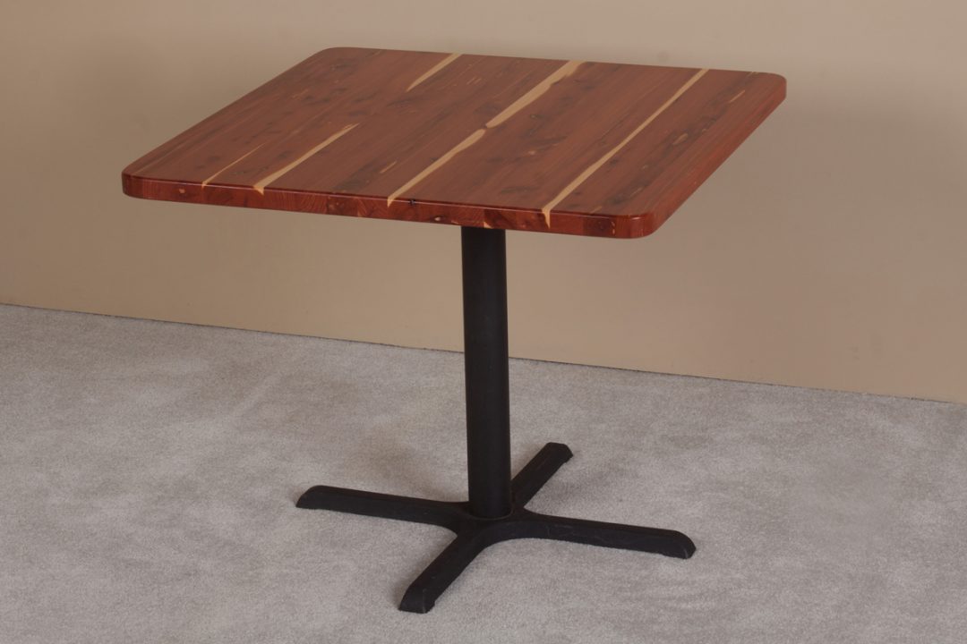 Red Cedar Table Top - Viking Log Furniture
